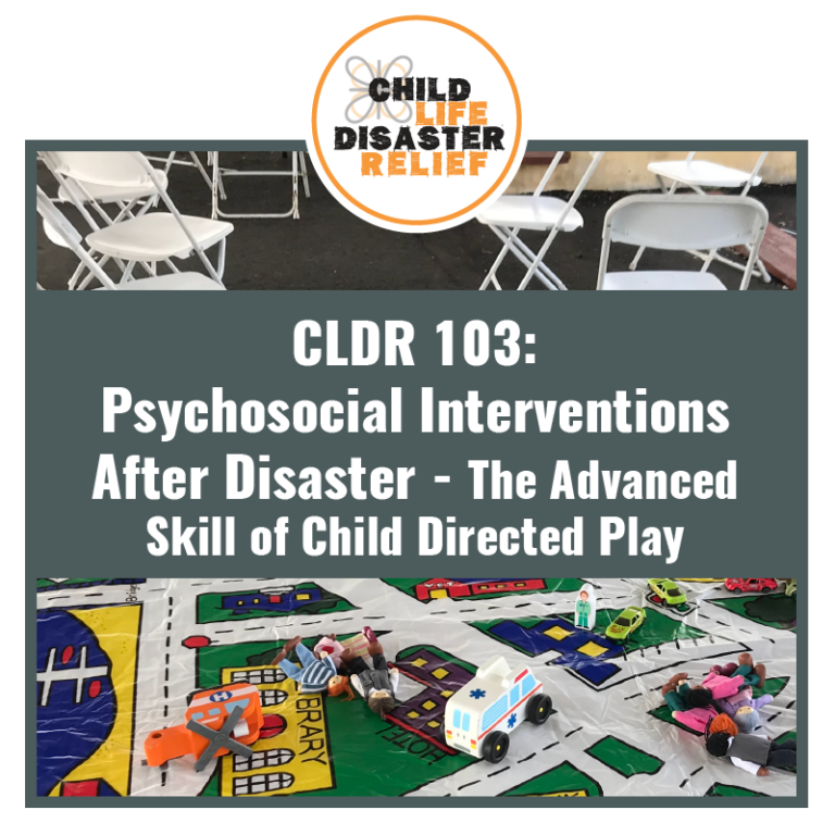 Trainings – Child Life Disaster Relief